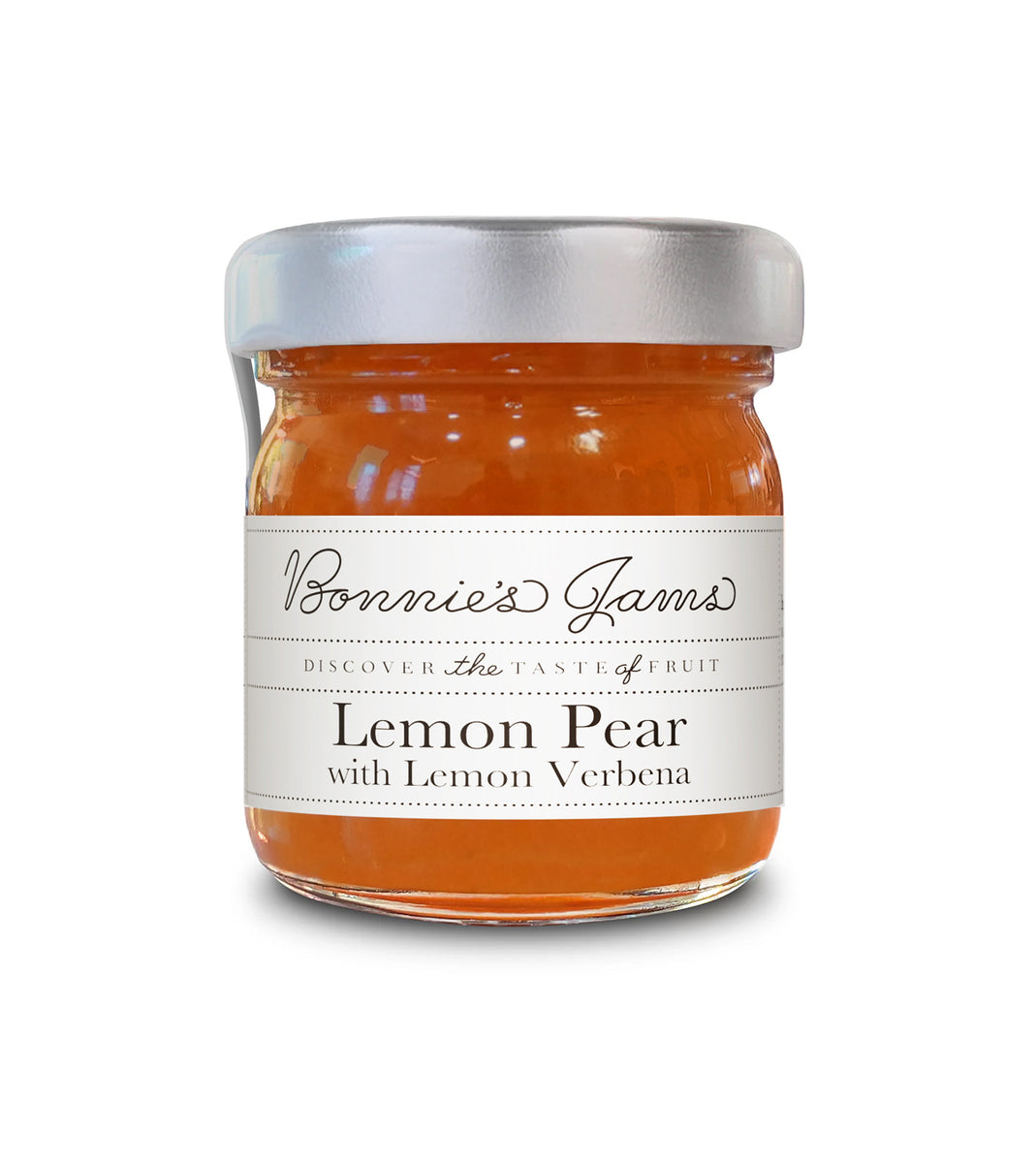 Bonnie's Jams- Lemon Pear with Lemon Verbena Mini Jam – Kelly's Jelly